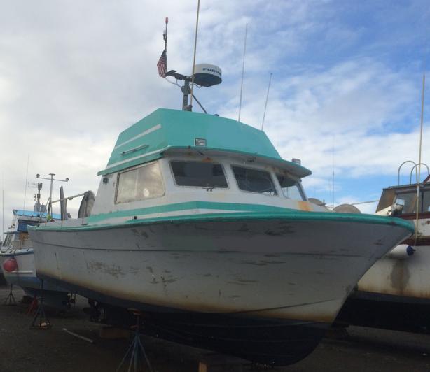 Sternpicker 0083 | 34' Fiberglass Sternpicker | Copper River Boats