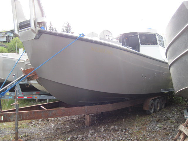 Bowpicker 0379 | 33' Cardinal Marine Twin Diesel Jet | Copper River Boats