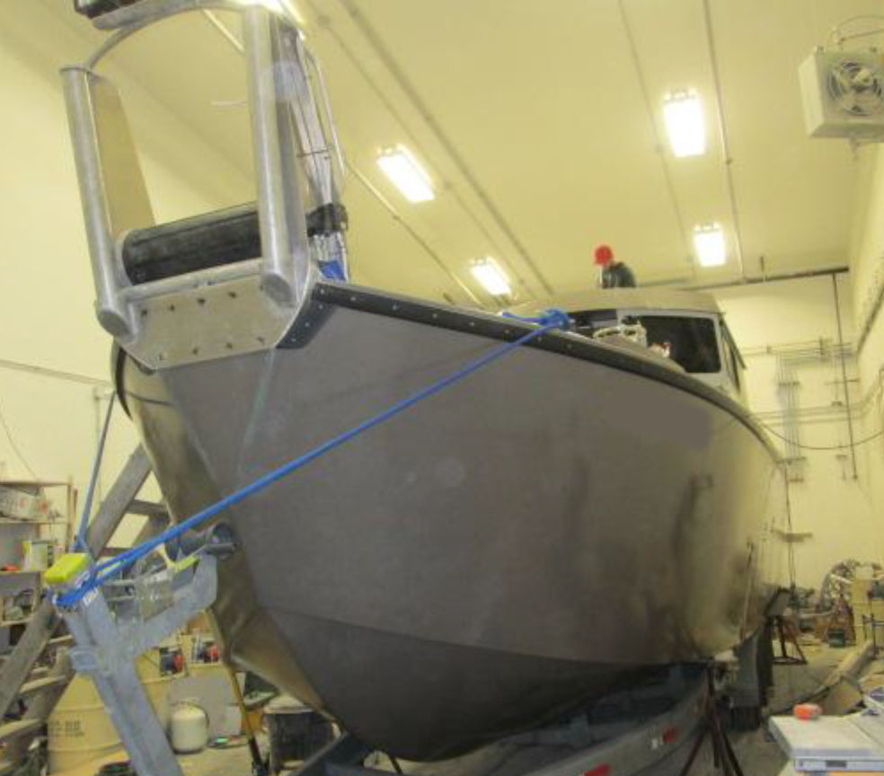 Bowpicker 0379 | 33' Cardinal Marine Twin Diesel Jet | Copper River Boats