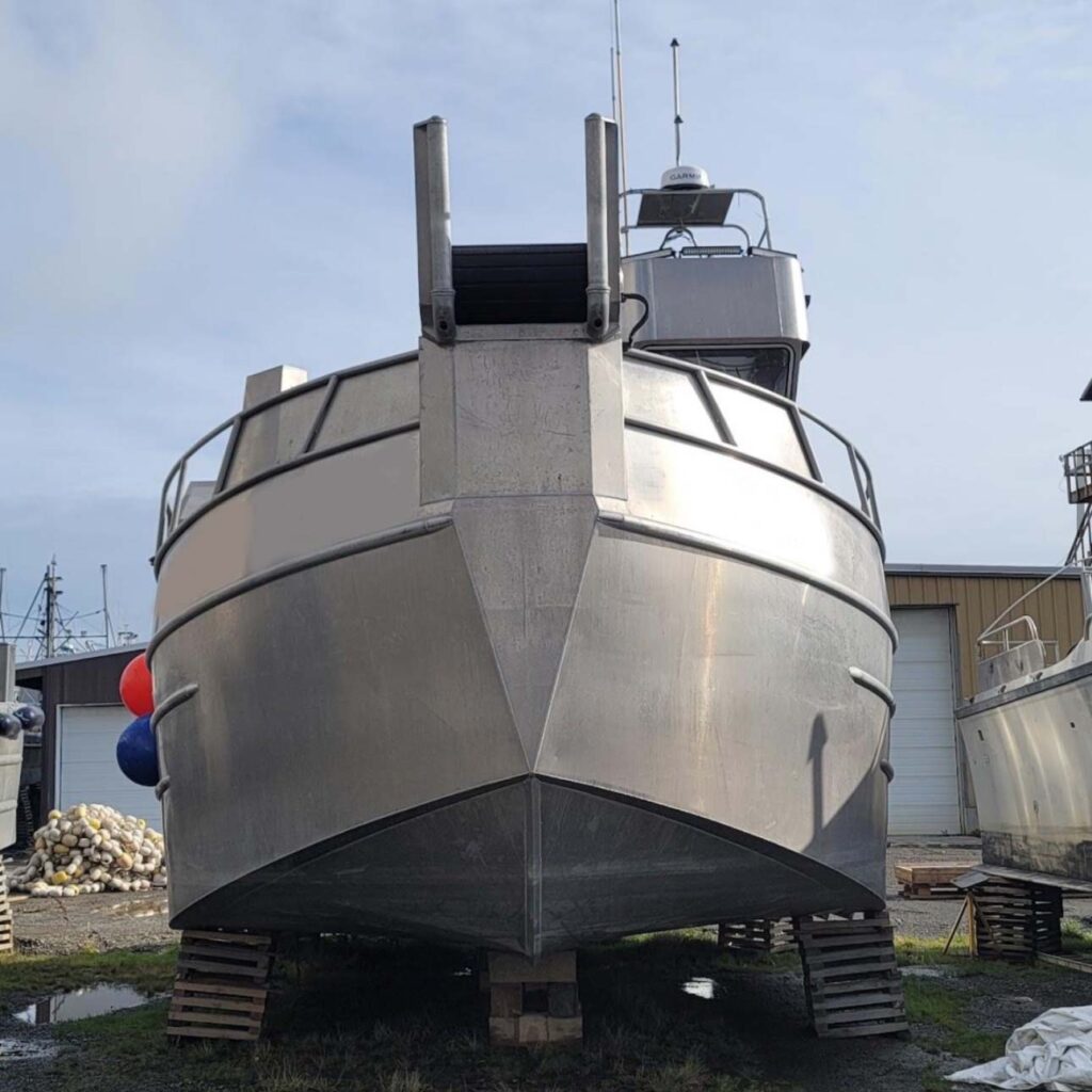 Sternpicker 0157 | 32' Metal Marine BBay Boat |Copper River Boats
